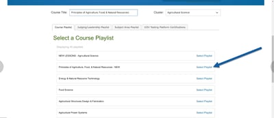 Setting Up Your "My Courses" Page