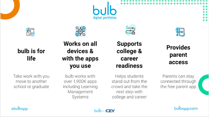 bulb + iCEV: Not Just an Online Portfolio