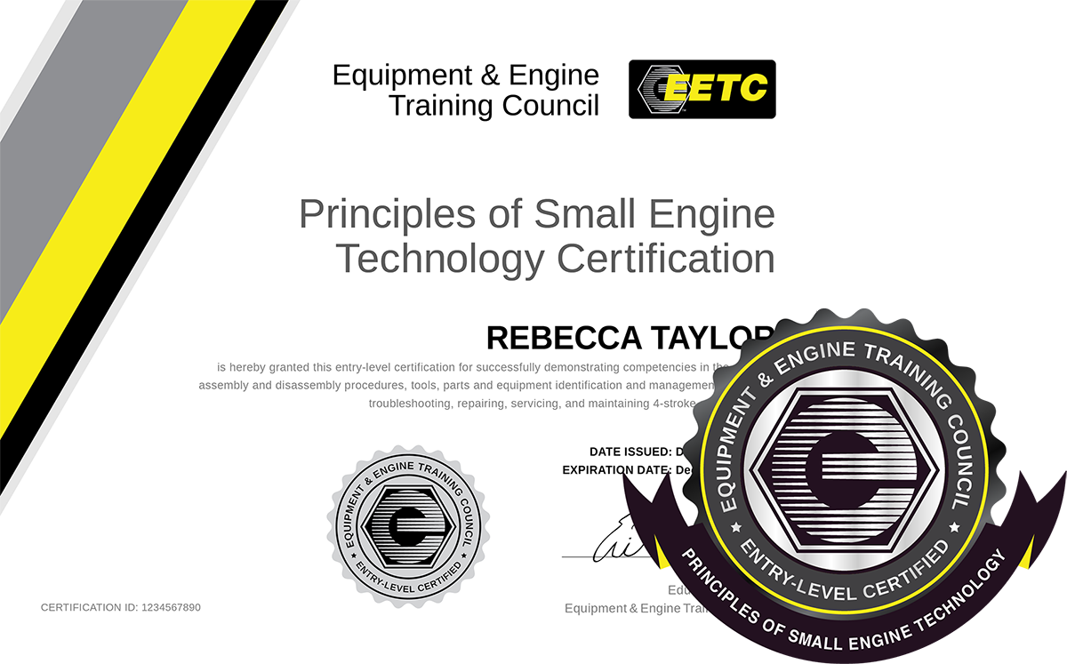 EETC Principles of Small Engine Technology Certification