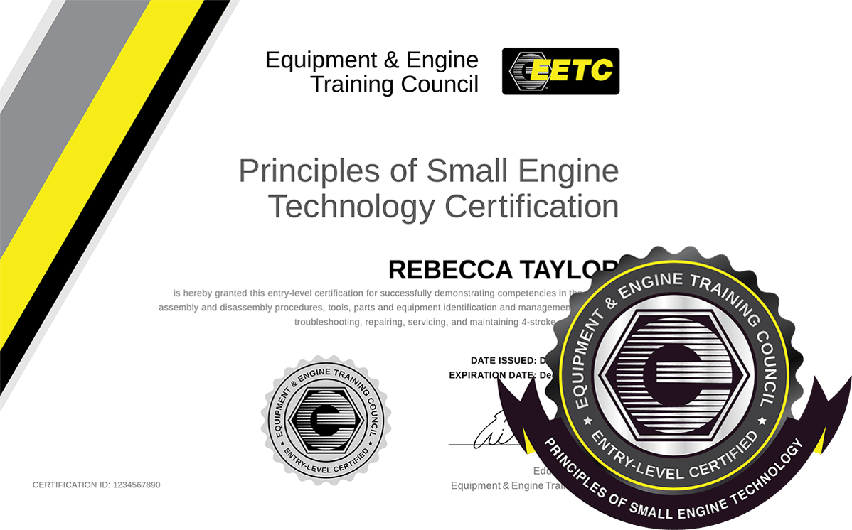 EETC Principles of Small Engine Technology Certification