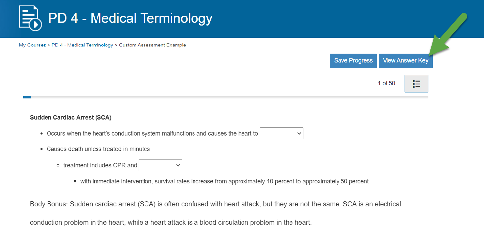 Printing Assessments & Custom Exams