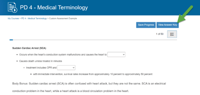 Printing Assessments & Custom Exams