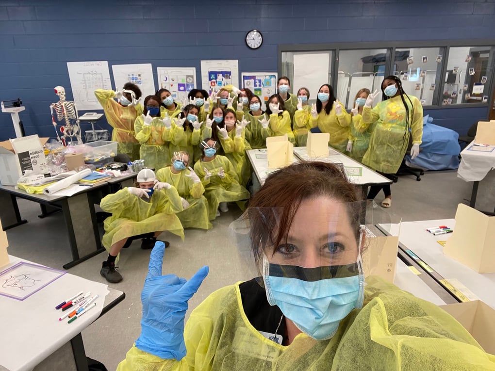 South Carolina Health Science Teacher Saves Time and Helps Students Succeed