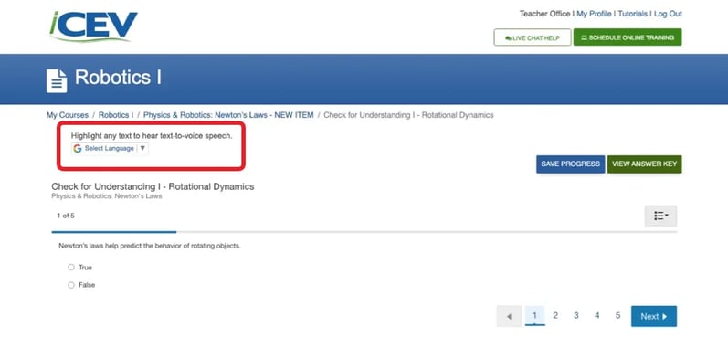 Translating Interactive Assignments