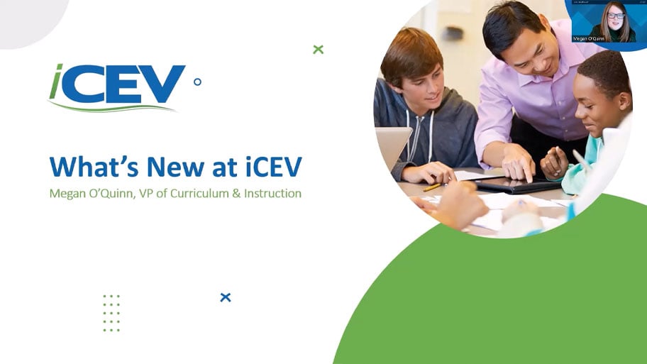 iCEV PD Webinars
