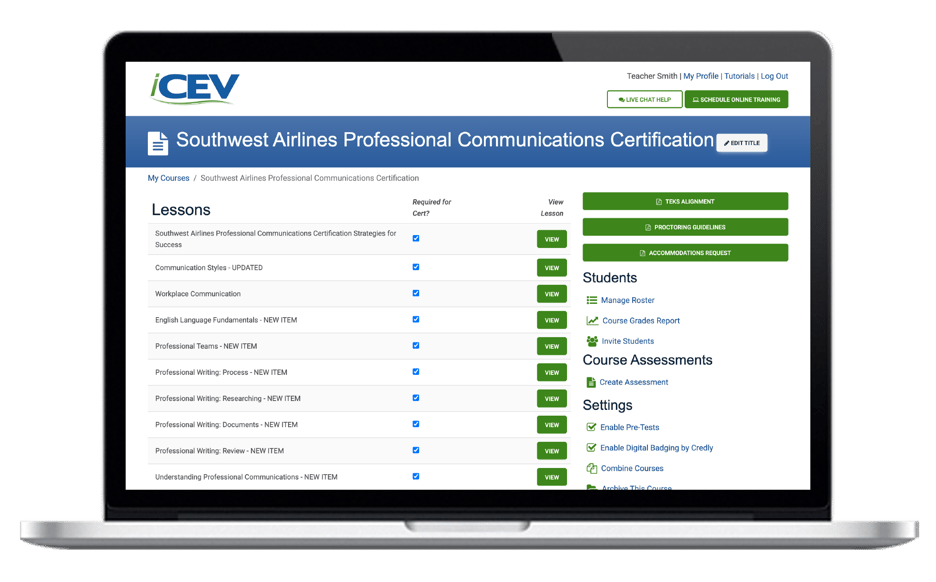 Hosted Certification Information Request