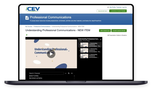 iCEV Request a FREE 15-Day Trial