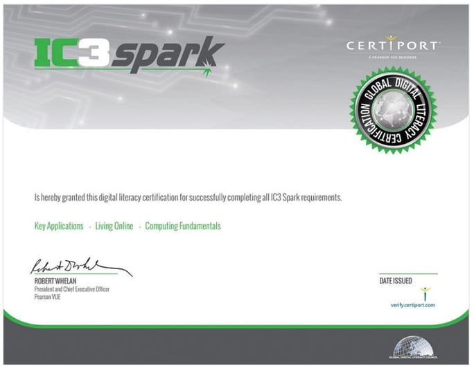 IC3 Spark vs IC3 GS5 Digital Literacy Certifications: What’s the ...