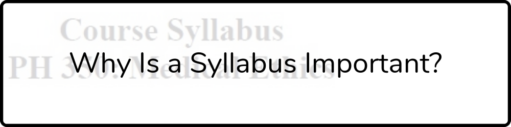 What is a Syllabus and How Do You Make One?