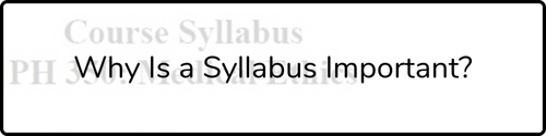 What is a Syllabus and How Do You Make One?